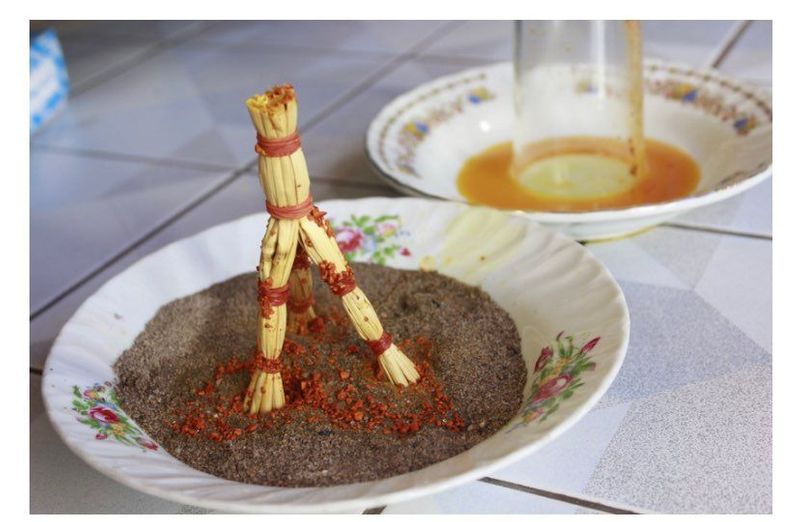 [Jacky Peeradol] “ส่อมาว” อุปกรณ์กรวดน้ำในพิธีกรรมเวียดนามโบราณ ฟางที่ ...