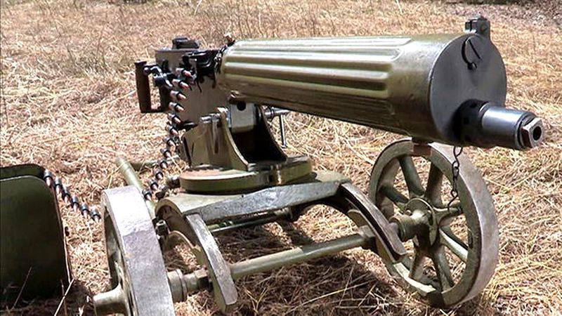 [WW Weapons] Maxim machine gun ปืนกลแมกซิมผู้พิชิตดินแดนแห่ง ...