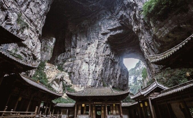 [สาระมาแล้ววว] Three Natural Bridges จีน อุทยานแห่งชาติหลุมฟ้า 3 สะพาน ...