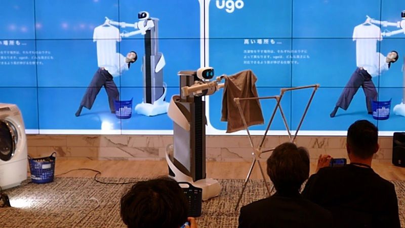 [ด.ดล Blog] ตัวช่วยพ่อบ้านมาแล้วกับ Ugo หุ่นยนต์ช่วยทำงานบ้าน Mira ...