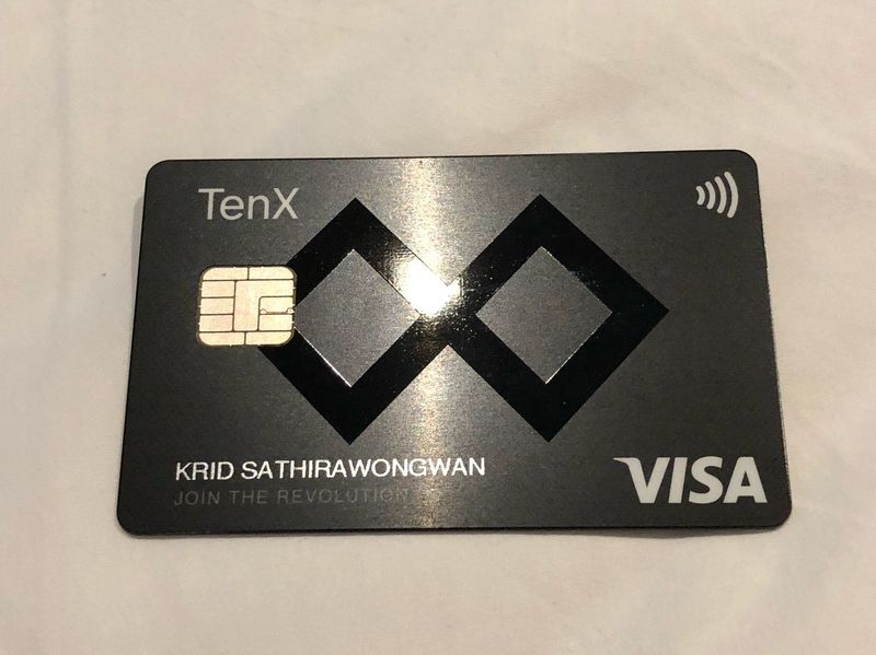 [บินไป เขียนไป] Review บัตร Crypto Debit Card ค่าย TenX Start up คนไทย ...