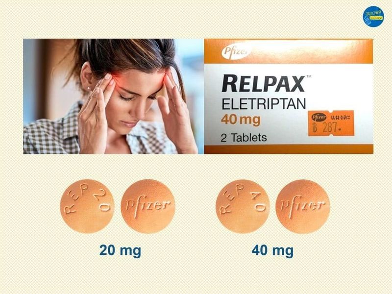 [สุขภาพดีไม่มีในขวด] #Relpax อาการไมเกรน คืออาการปวดหัวที่มีระยะเวลาปวด ...