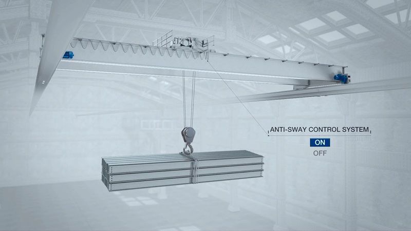 [Power electronic movement] Anti-sway function สำหรับ overhead crane มี ...