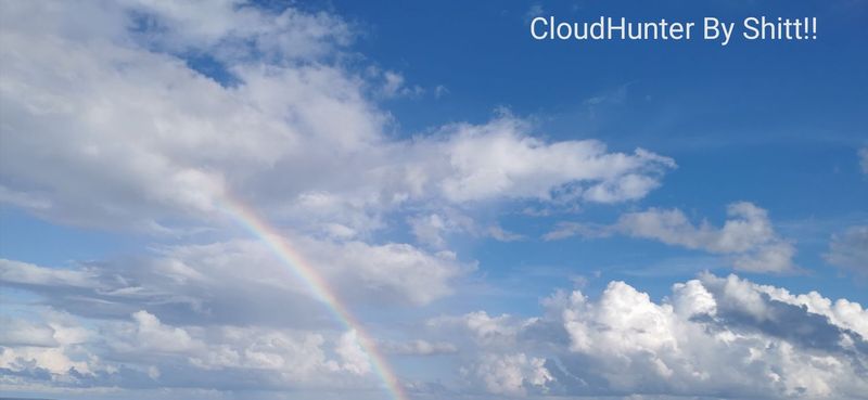 [Into the Cloud🌤️🌤️] *ตามความเชื่อบอกไว้ว่าเห็นรุ้งอย่าเอามือชี้ .. เด ...