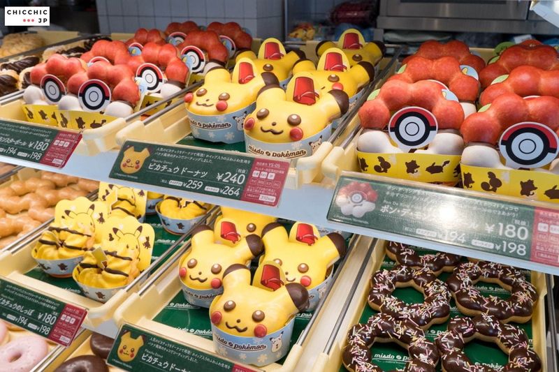 [chicchic-jp] น่ารักอีกแล้ว! Mister Donut ญี่ปุ่นเตรียมออกโดนัท Pokemon กลับมาสานต่อความน่ารัก ...