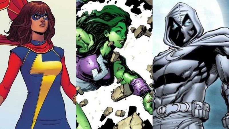 [Marvel Man] ซีรี่ย์ She-Hulk, Ms. Marvel และ Moon Knight จะมาปรากฏตัว ...