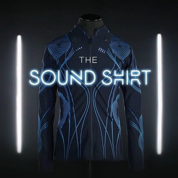[Nok Creative Branding] เสื้อ “The Sound Shirt” โดย CuteCircuit เปลี่ยน ...