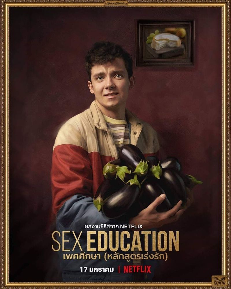 [re วิวหนัง] [news] โปสเตอร์ตัวละครจากซีรี่ส์ Sex Education