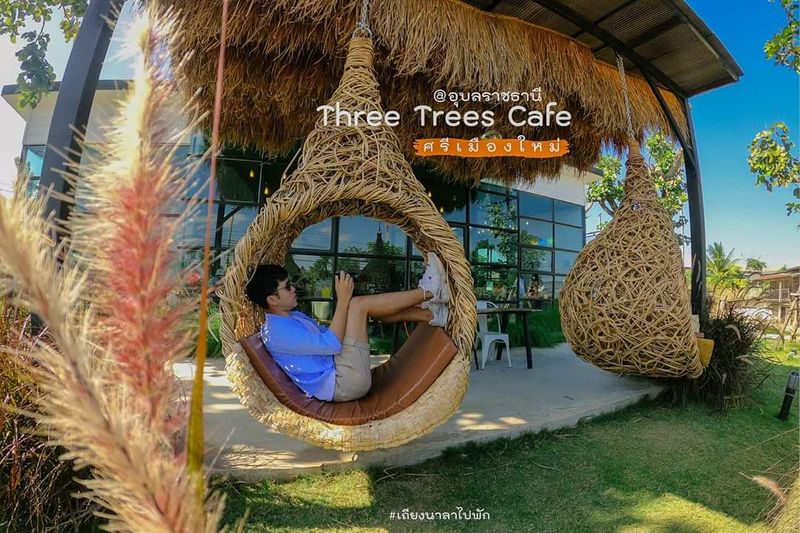 [เที่ยวไหน ยังไงเล่า] Three Trees Cafe ศรีเมืองใหม่ ร้านคาเฟ่น่ารัก ...