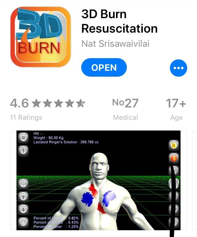 [หมอขอเล่า] 3D Burn Resuscitation เเอพพลิเคชั่น สำหรับประเมินการให้สาร ...
