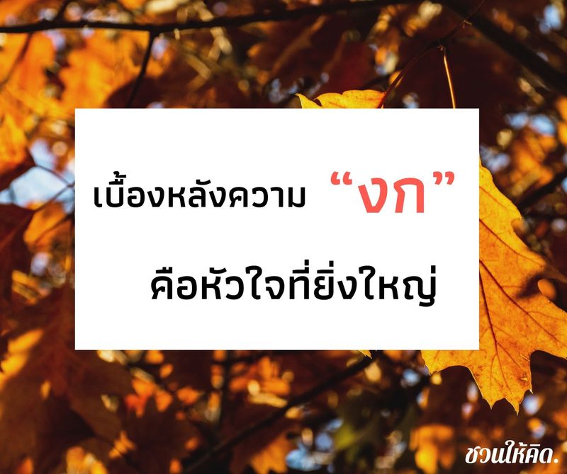 [ชวนให้คิด🍃] เบื้องหลังความ “งก” คือหัวใจที่ยิ่งใหญ่... อลัน นายแมน ...