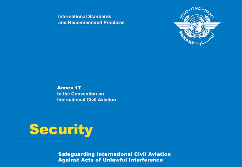 [สนามบิน] ICAO - Annex (ภาคผนวก) 17 (ฉบับที่ 10) ว่าด้วยประเด็นสำคัญ ใน ...