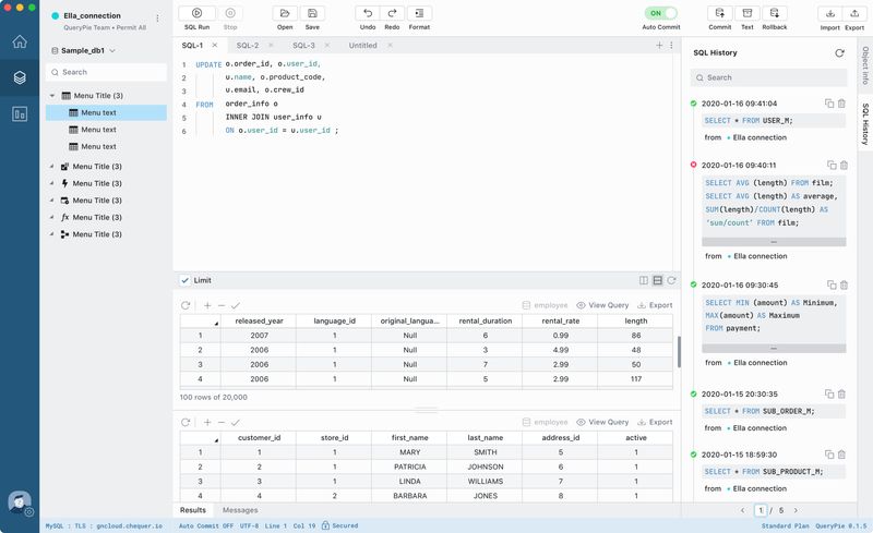 [โปรแกรมเมอร์รันนิ่ง] QueryPie โปรแกรม SQL Client ตัวใหม่ ใช้ง่าย ฟรี รองรับทุกแพลตฟอร์ม ลองใช้ ...