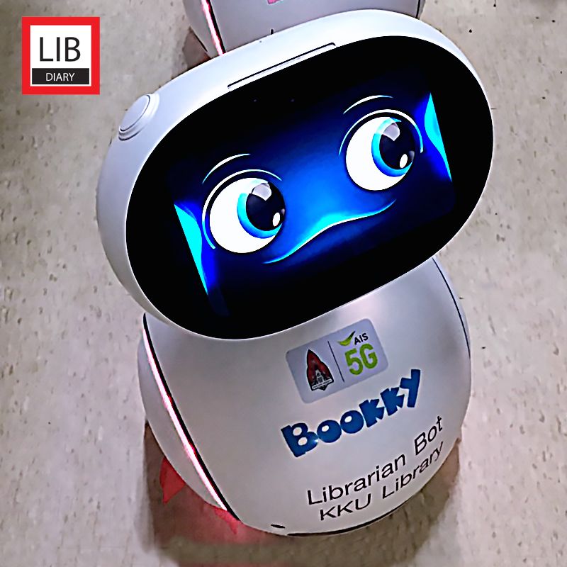 [LIBDIARY] LIBRARIAN-BOT หุ่นยนต์บรรณารักษ์ 2 ตัวแรกในไทย Bookky และ ...