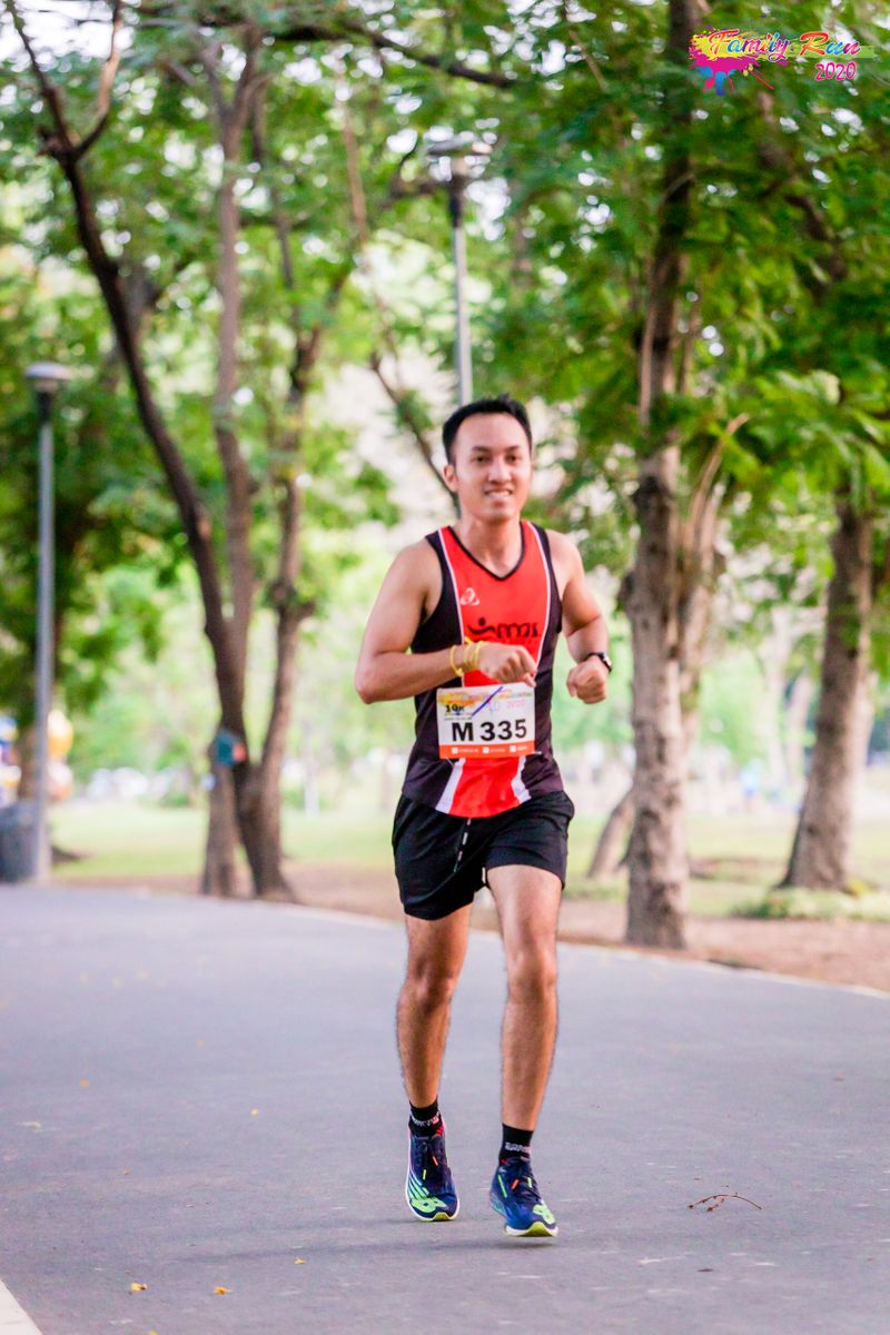 [ปรีชาพาวิ่ง Run with Pree] รีวิว งานวิ่ง Family run 2020