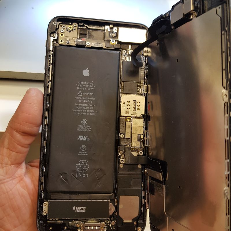 [Fix station] ซ่อมมือถืออาการ : ตกน้ำ ช๊อต เปิดไม่ติด รุ่น : Iphone7plus ราคา : 2800 หมายเหตุ ...
