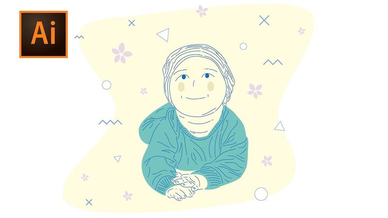 [1-2-3 Design & Tutorial] วีดีโอสปีดเพ้นท์ draft Baby picture with ...