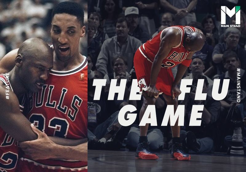 [Main Stand ] เบื้องหลัง 'THE FLU GAME' วันที่ จอร์แดน เกือบเอาชีวิตไม่ ...