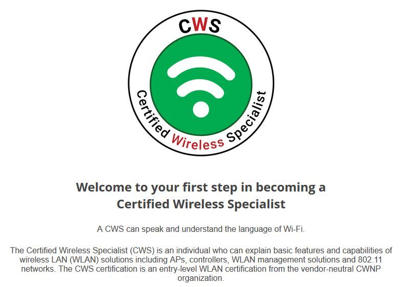 [ใครรู้บ้าง ?] เรียนฟรี Certified Wireless Specialist (CWS) จาก ...
