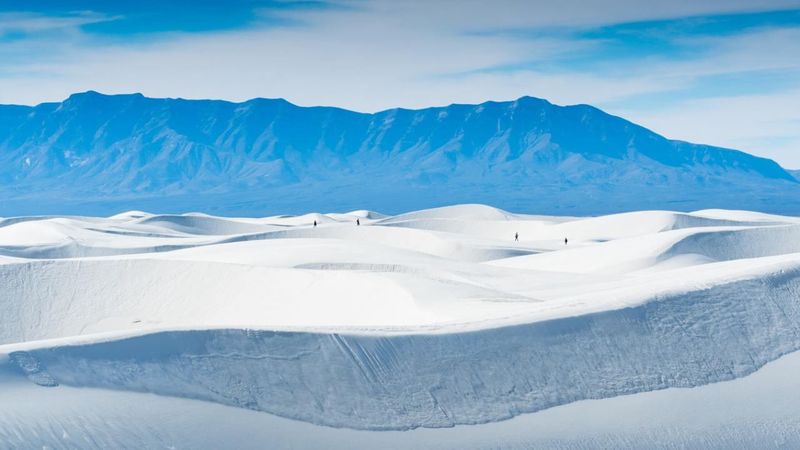 [World story] White Sands National Monument ไวท์แซนด์ หรือทะเลทรายสีขาว ...