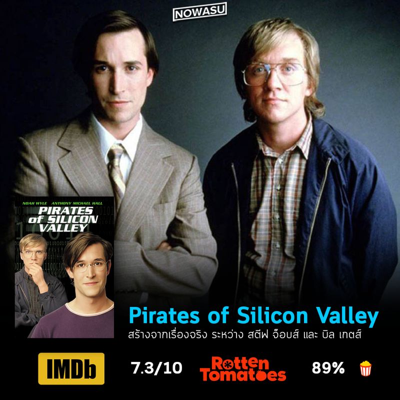 [NOWASU] เรื่อง Pirates of Silicon Valley (1999) เรื่องย่อ สร้างจาก ...