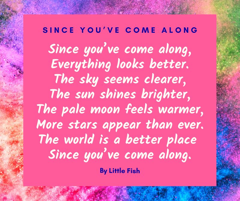 [English Stories By Little Fish] กลอนประจำวัน: ตั้งแต่เธอก้าวเข้ามา ...