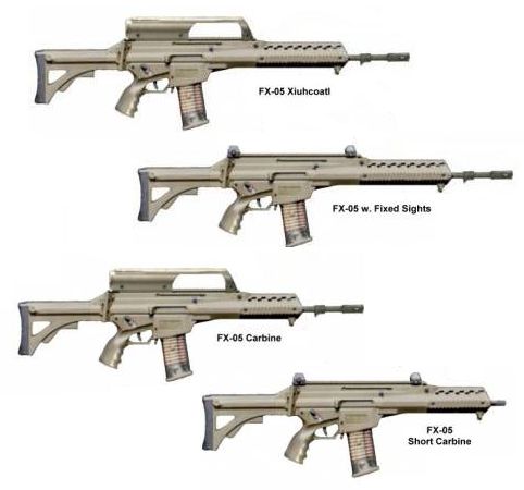 [Ghosttando77] FX-05 Xiuhcoatl ปืนเล็กยาวแห่งชาติเม็กซิโก FX-05 เป็นปืน ...