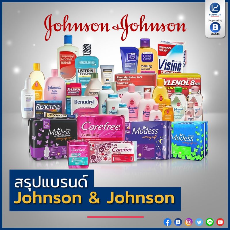 [ลงทุนแมน] สรุปแบรนด์ Johnson & Johnson คงปฏิเสธไม่ได้ว่า Johnson ...