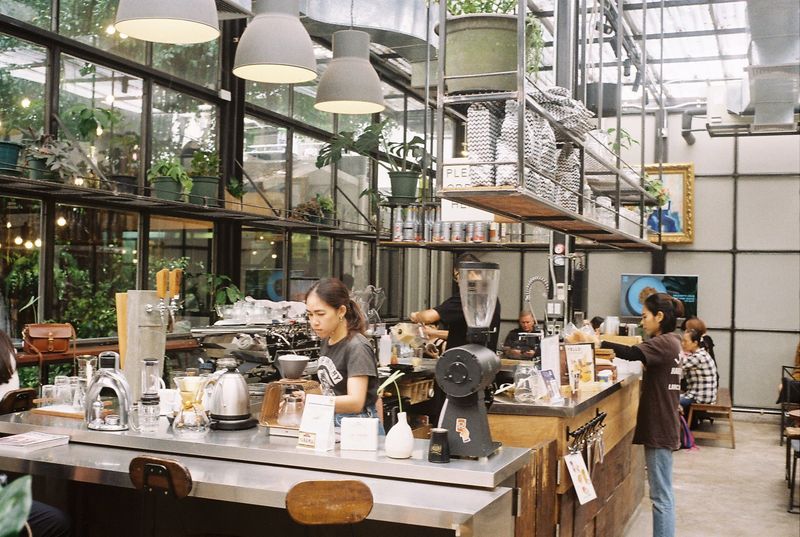 [ไหนๆก็มาแล้ว] ###. Sati handcraft coffee ร้านคาเฟ่ดีย์ๆสไตล์ มินิมอล 🍪 ...