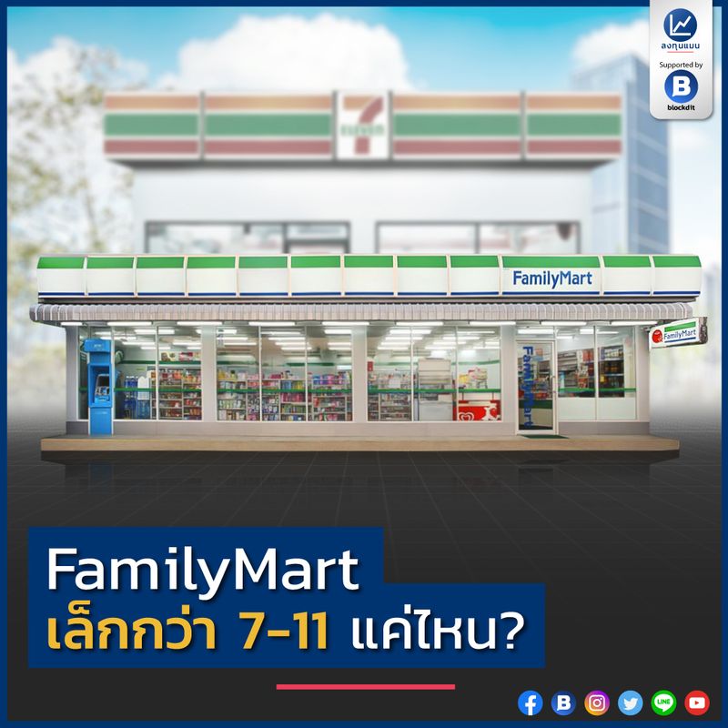 [ลงทุนแมน] FamilyMart เล็กกว่า 7-11 แค่ไหน? FamilyMart เป็นธุรกิจร้าน ...