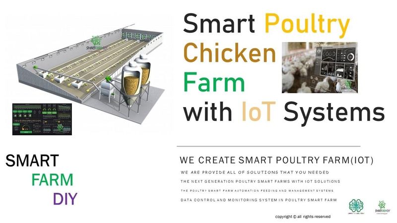 [smartfarmdiy] Smart Poultry Chicken Farm with IoT systems. ระบบการ ...