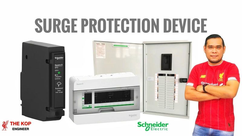 [เรียนรู้ระบบไฟฟ้า] การติดตั้ง Surge Protection Device (SPD) ในตู้ ...