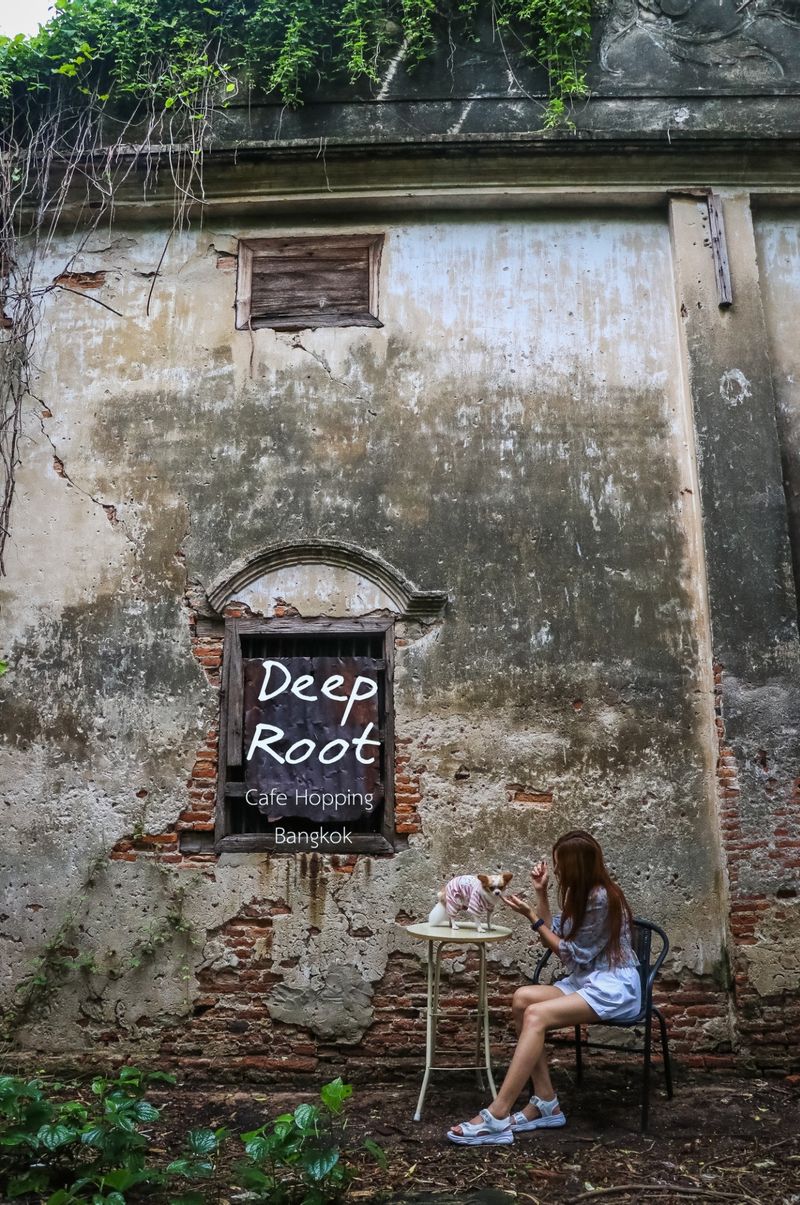 [เที่ยวไหน ยังไงเล่า] Deep Root Cafe | คลองสาน . ตื่นเต้นตั้งแต่การเดินทางไปยังร้านคาเฟ่ลับๆ ...