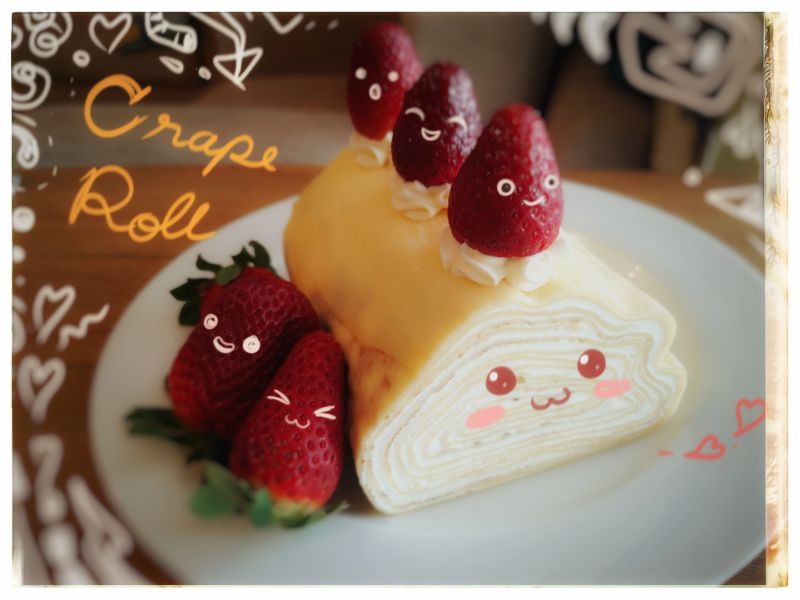 [คุณแม่สายหวาน] 💥Crape Roll 🌍โลกมันยังกลม จะให้เราทำตัวแบนได้ไง 😋 ️เครป ...