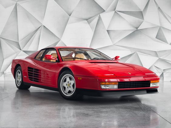 [The Time Machine 1976] Ferrari Testarossa (Type F110) เป็นรถสปอร์ตขนาด ...