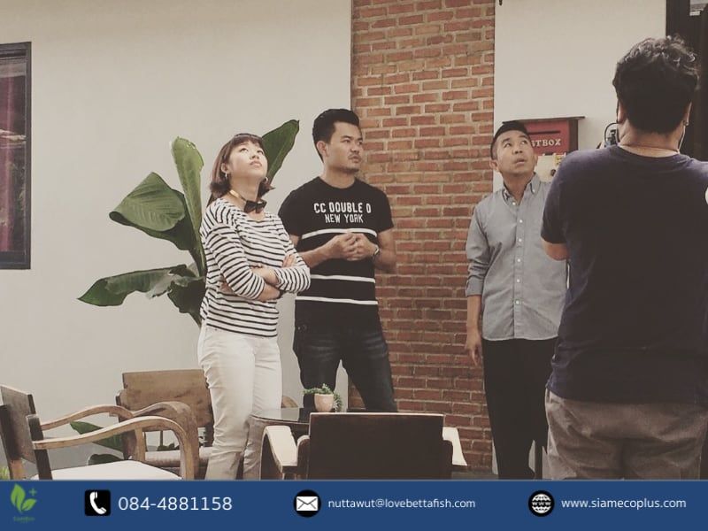 [SIAMECOPLUS] บรรยากาศการถ่ายทำรายการ My home ทางช่อง Amarin 34 HD พิธีกรหลักคุณ