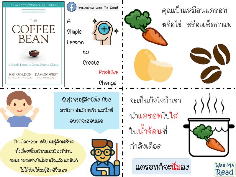 [แวะมาอ่าน : Wae Ma Read] [Shortnote] หนังสือ The Coffee Bean: A Simple ...