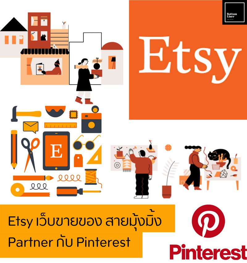 [สรุปหุ้น กองทุน ต่างประเทศ - BottomLiners] Etsy E-commerce สายมุ้งมิ้ง Etsy เป็นชื่อที่คนไทยไม่ ...