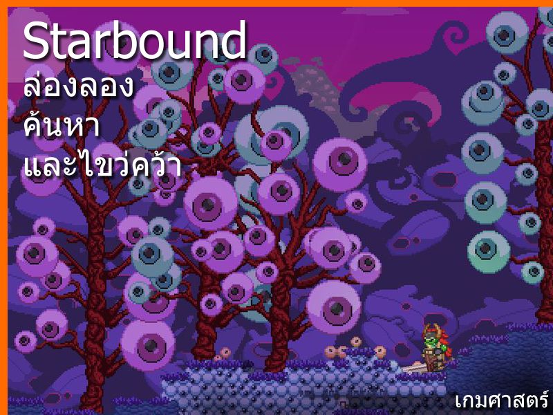 [เกมศาสตร์] Starbound ล่องลอย ค้นหา และไขว่คว้า Starbound เกมแนว MMORPG ...