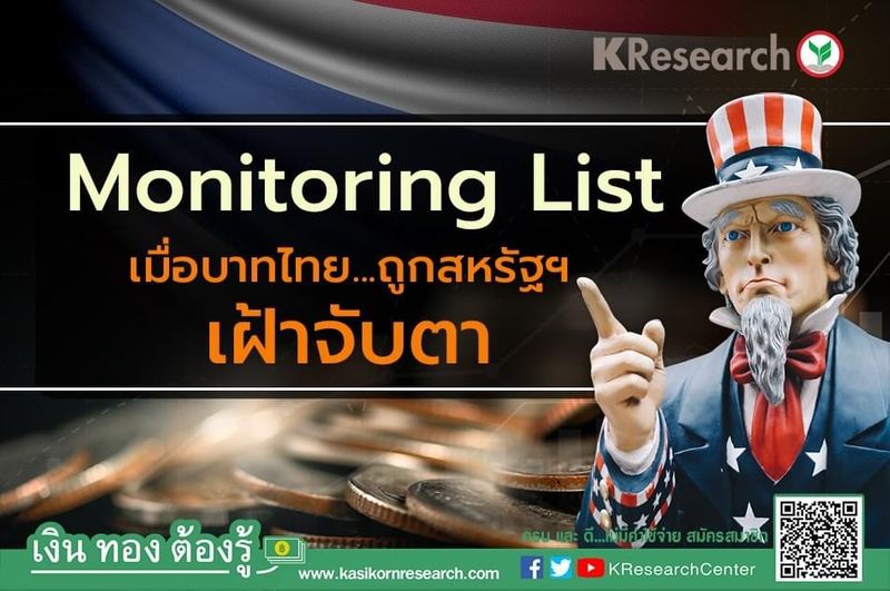[KBank Live] ในแต่ละปี กระทรวงการคลังของสหรัฐฯ จะออกรายงานการประเมิน ...