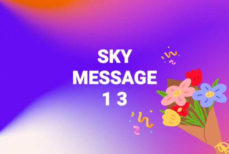 [Lucky star] Sky message 13 (L💗💞VE 13) Cr. Khun Kathaphol Kaewkan