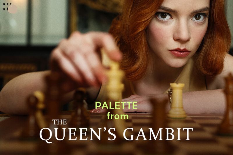 [Art of] Palette from The Queen's Gambit by Art of สำหรับซีรีส์ที่โด่ง ...
