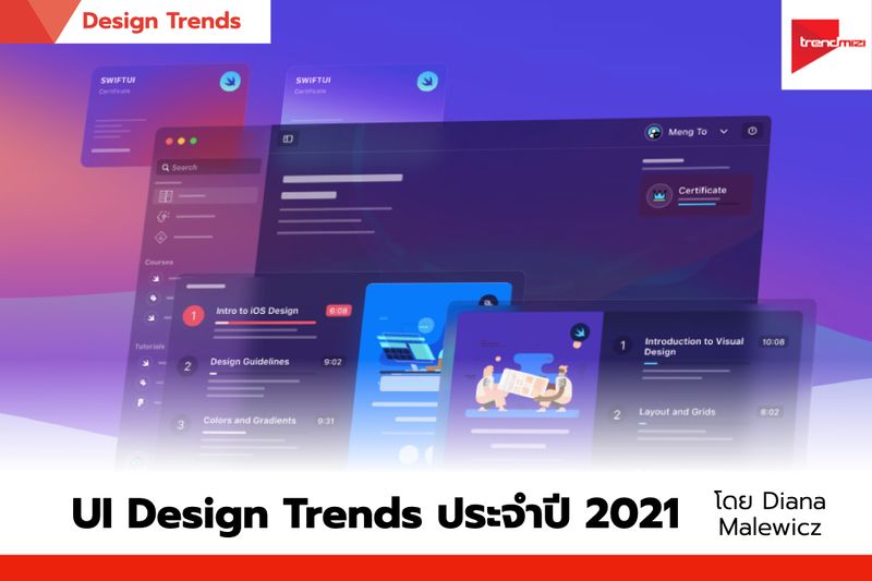[Trendmizi ] UI Design Trends for 2021 by UX Collective วันนี้เอาใจ ...