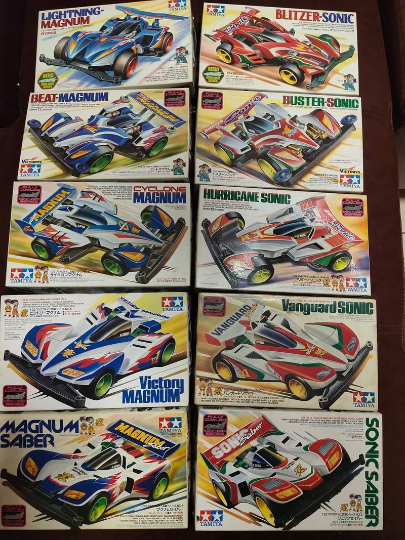 [ศิลป์เล่นรถTamiya] Magnum vs Sonic