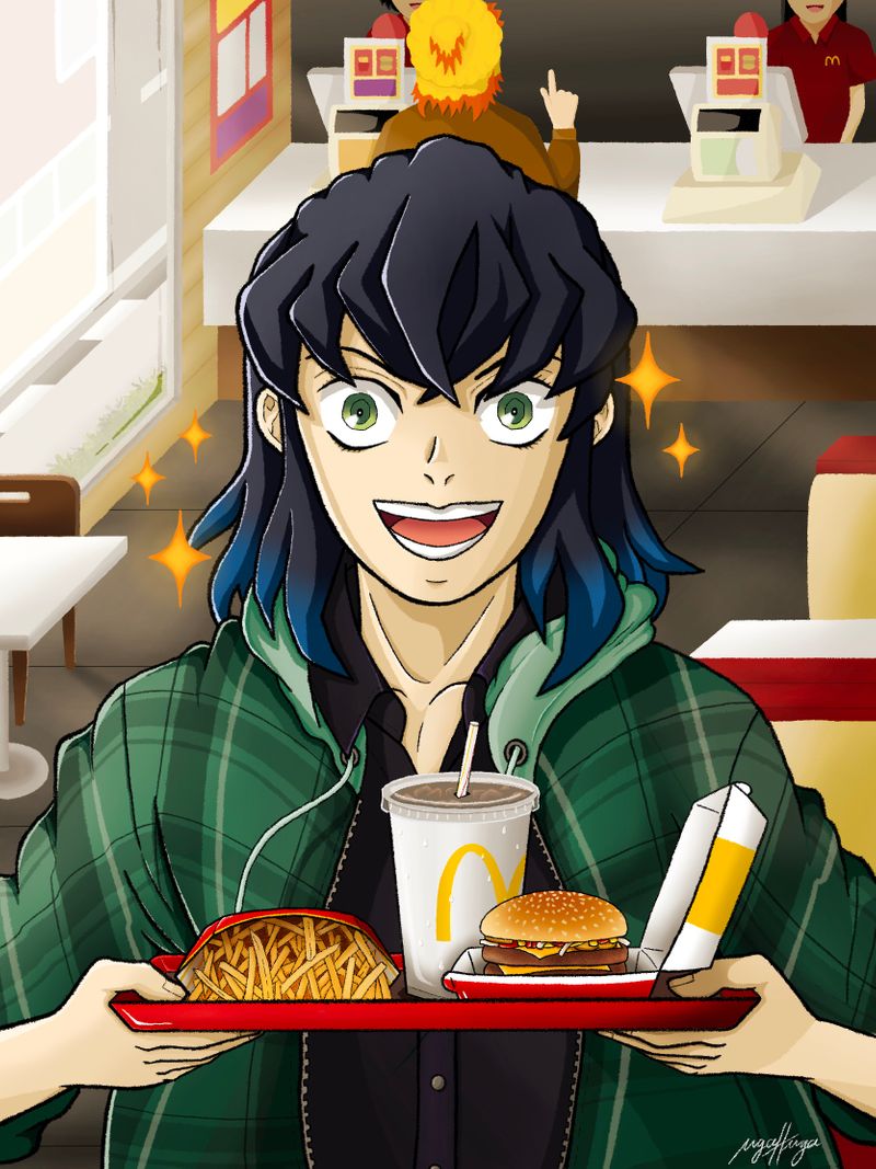 [ugoHugo] Inosuke and the secret food 🍔🍟 เอางานเก่ามาลงให้ดูค้าบ เพราะ ...