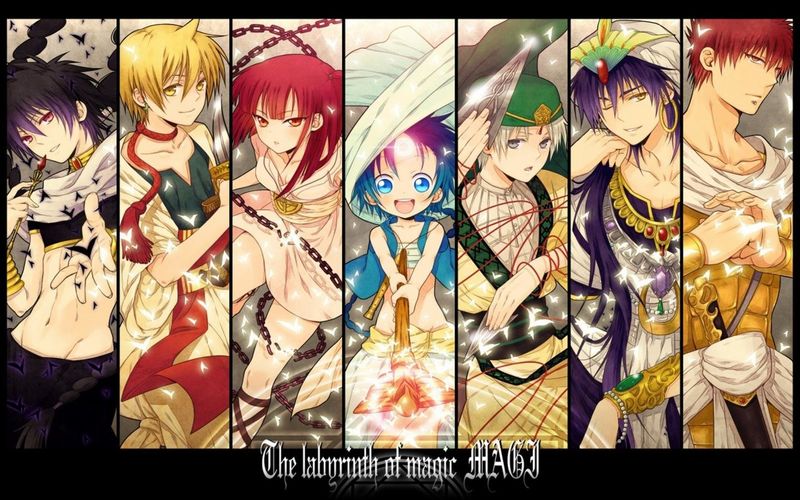 [Anime I Love ] 「แนะนำอนิเมะ」The Labyrinth of magic MAGI เรื่องนี้ ชื่อ ...