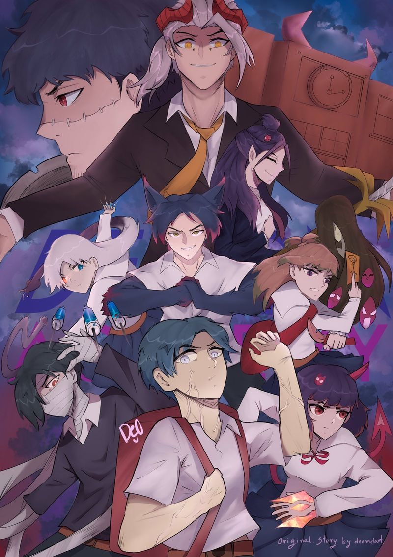 [Deemdart -Artist] Demon academy 😈 การศึกษาและการเมือง ที่มาในรูปแบบของ ...