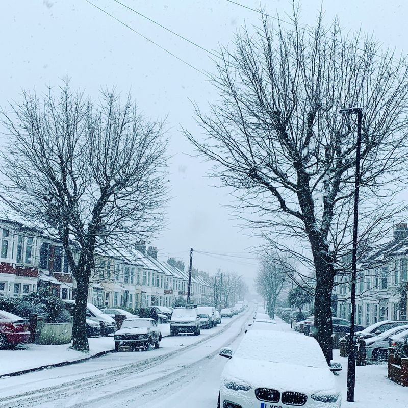 [dilly-dally] หิมะแรกในลอนดอน : First Snow in London (ปี 2564 / 2021 ...