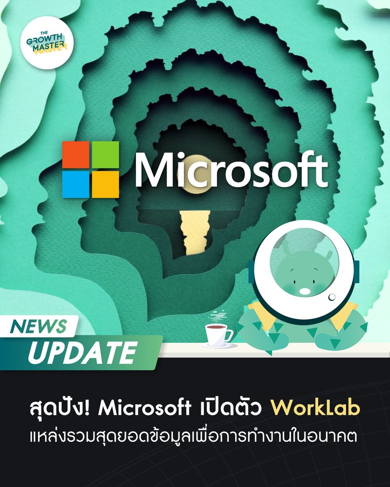 [The Growth Master] [News Update] สุดปัง! Microsoft เปิดตัว WorkLab แหล่งรวมสุดยอดข้อมูลเพื่อการ ...