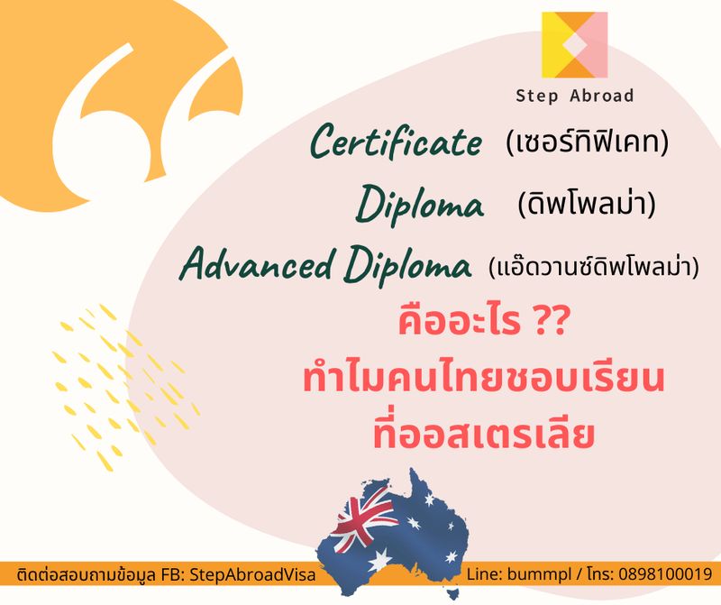 [Step Abroad - เรียนต่อและทำงานออสเตรเลีย] หลายคนที่กำลังมองว่าอยากมา ...